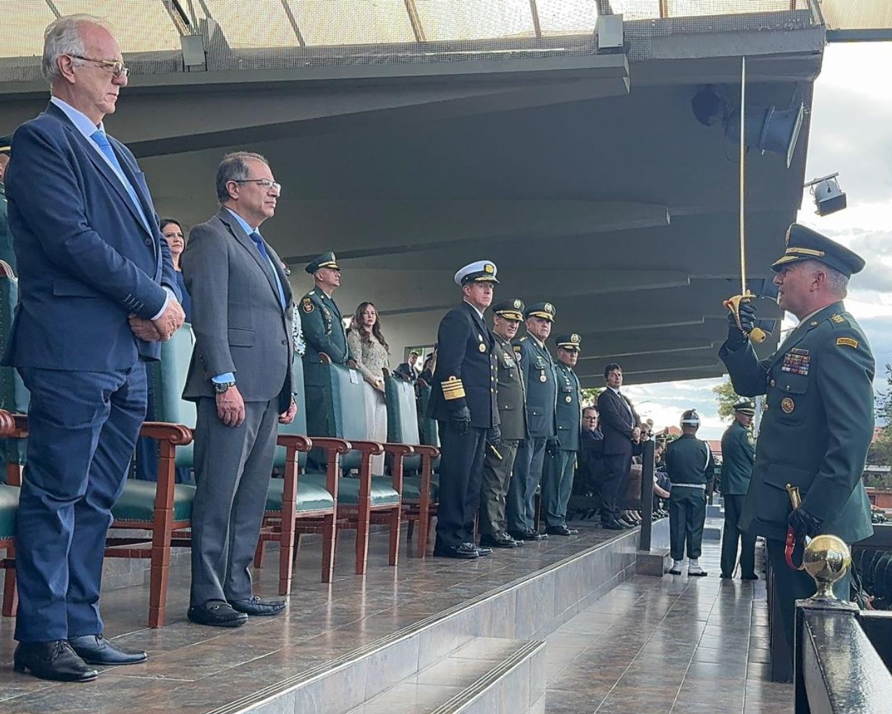 El mayor general Luis Emilio Cardozo Santamaría asumió como comandante ...
