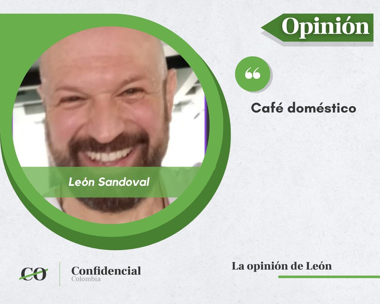 Café doméstico | Confidencial Noticias