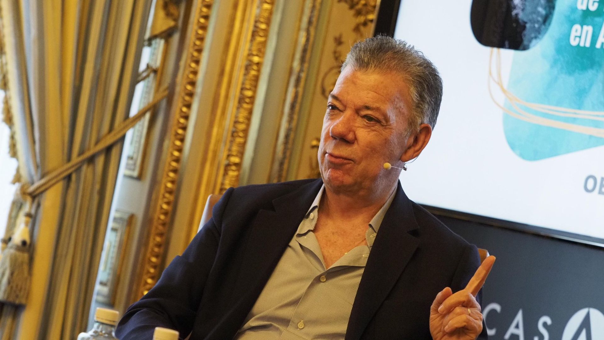 Juan Manuel Santos señala al excomisionado Danilo Rueda de cohesionar al Estado Mayor ...